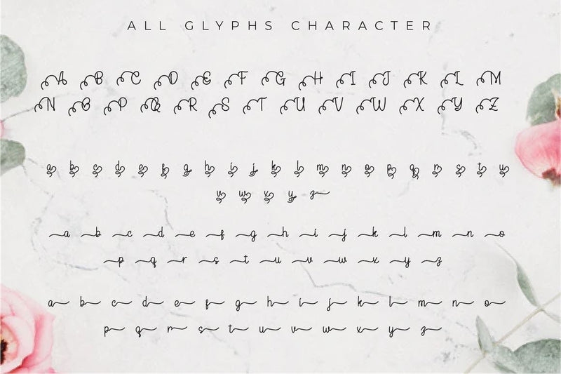 Flower Signature - So Fontsy