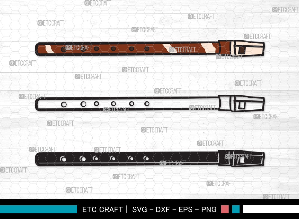 Flute Instrument SVG | Flute Svg | Musical Instrument Svg | Instrument ...