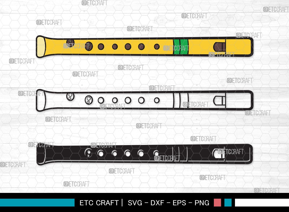 Flute Instrument SVG | Flute Svg | Musical Instrument Svg | Instrument ...