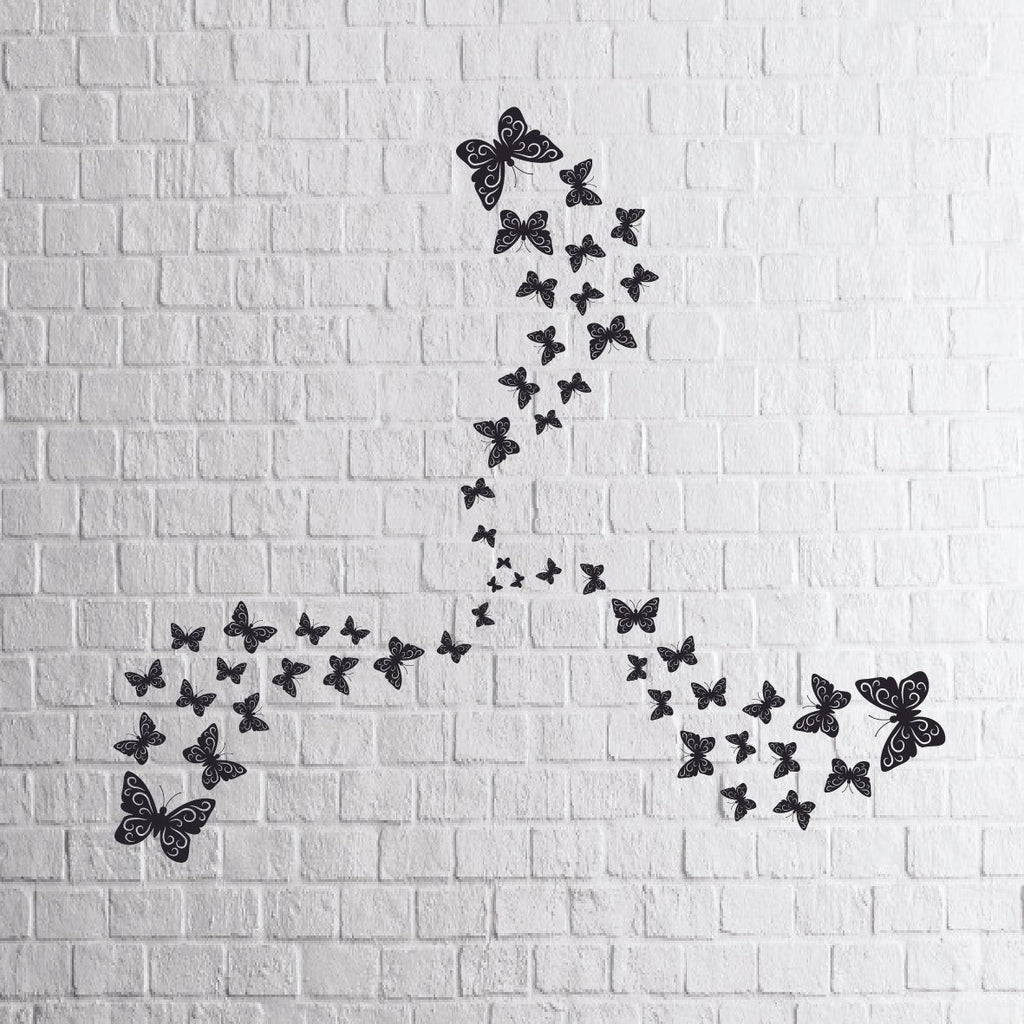 Fluttering Butterflies (2) Svg, Butterfly Svg, Butterfly Silhouette ...