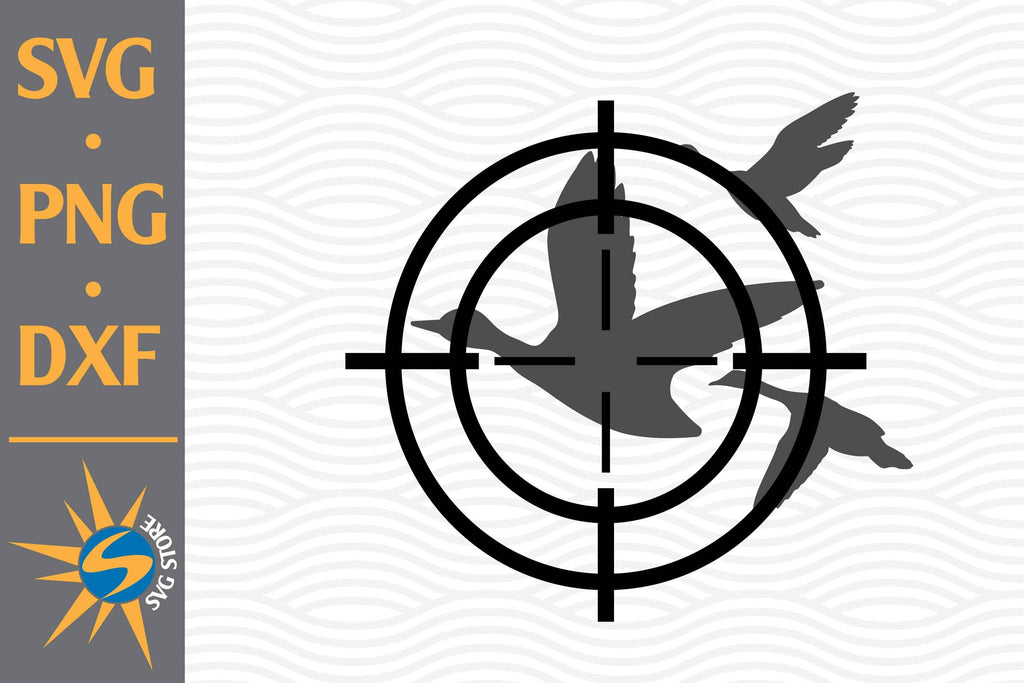 Flying Duck SVG, PNG, DXF Digital Files Include - So Fontsy