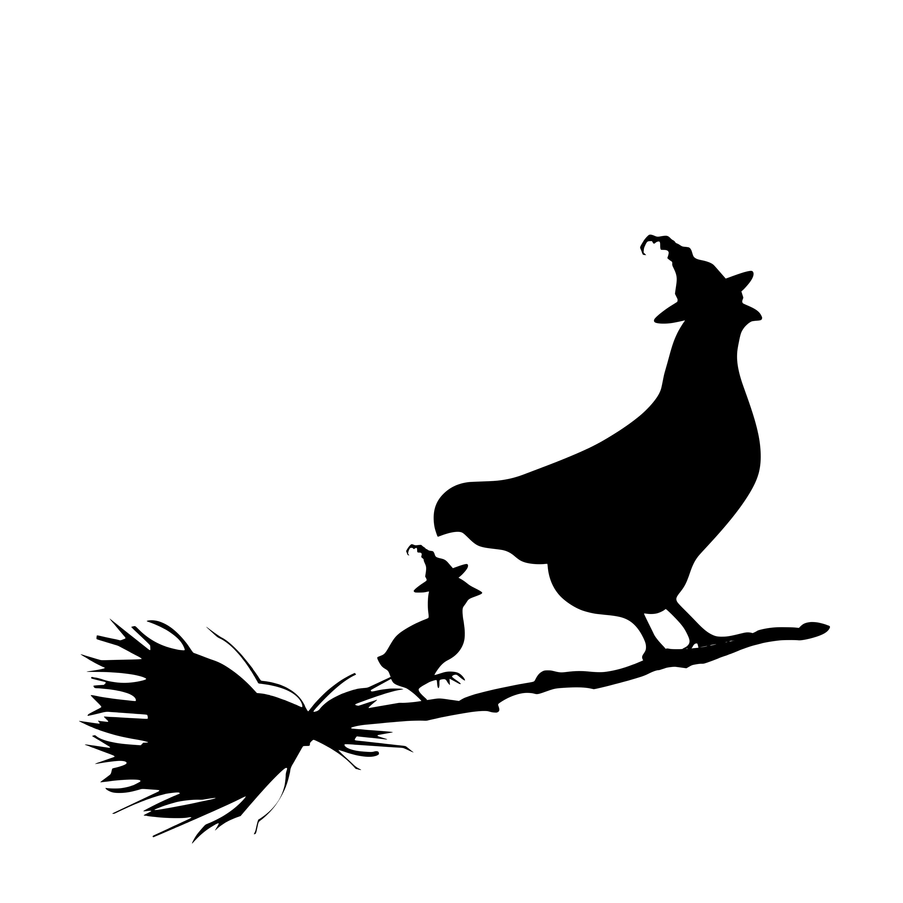 Flying halloween Chickens Svg, png, jpg, download, Halloween baby ...