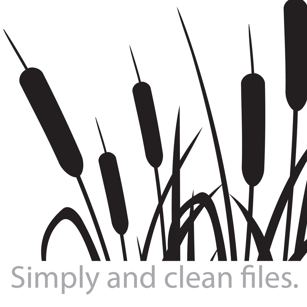 Flying mallard duck and reeds. Cut files for Cricut. Clip Art (eps, svg ...