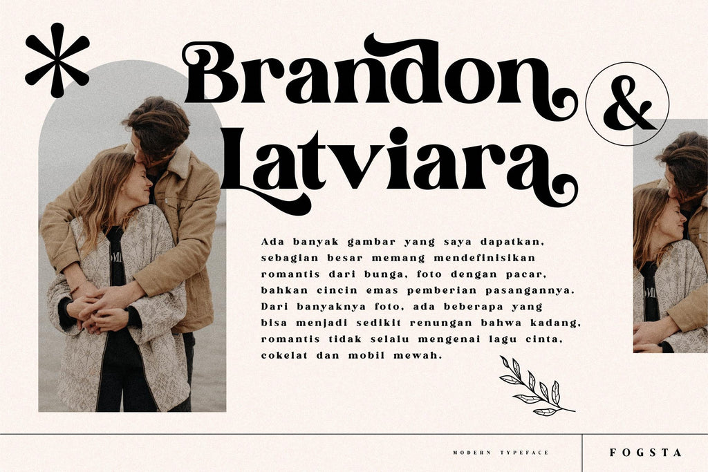 Fogsta Typeface - So Fontsy