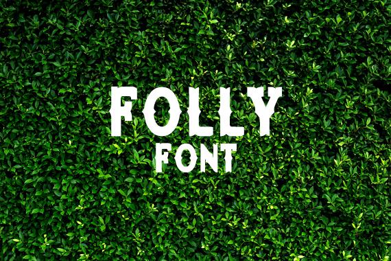Folly Font - So Fontsy