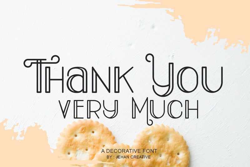 Font Bread Crackers - So Fontsy