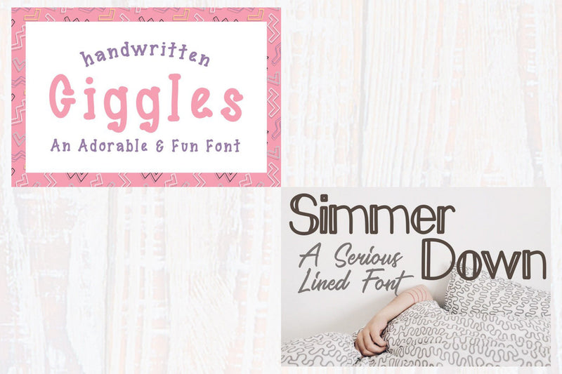 Font Bundle - So Fontsy