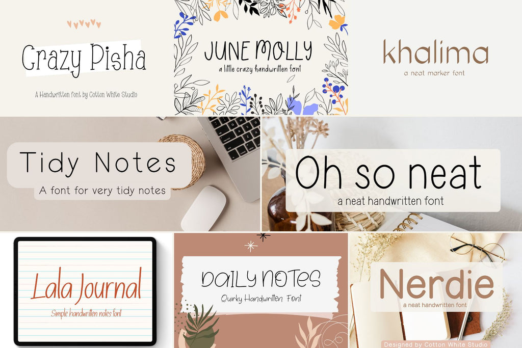 Font Bundle for Digital Notes vol.2 - So Fontsy