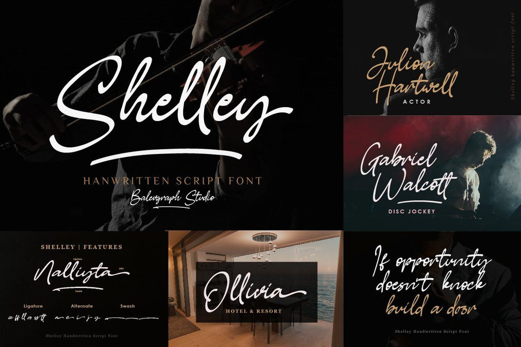 Font Bundle - Handwritten Script Font | So Fontsy