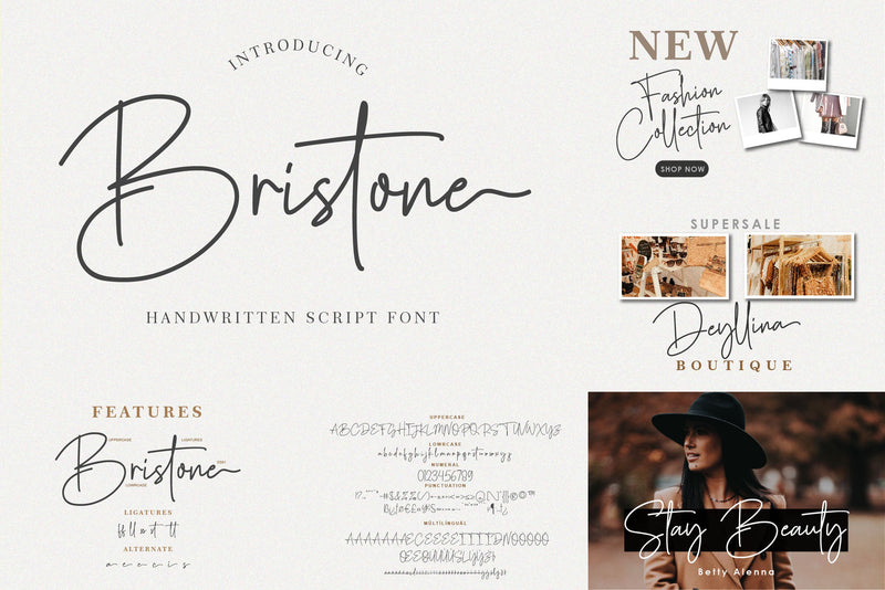 Font Bundle - Handwritten Signature Script Vol 2 | soFontsy - So Fontsy