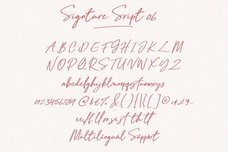 Font Bundle - Signature Script Family | So Fontsy