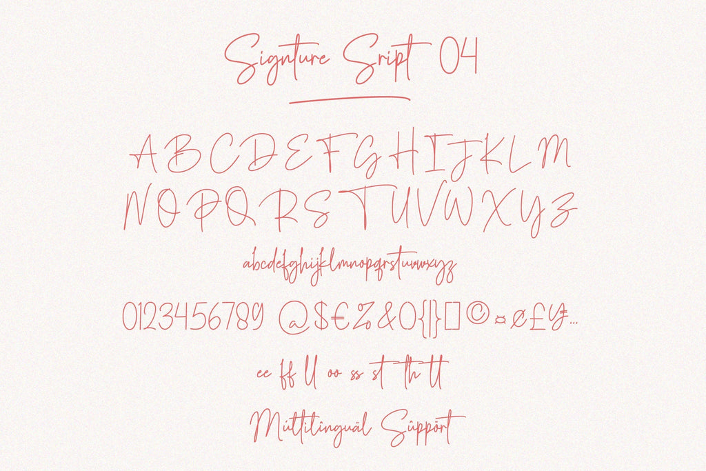Font Bundle - Signature Script Family | So Fontsy