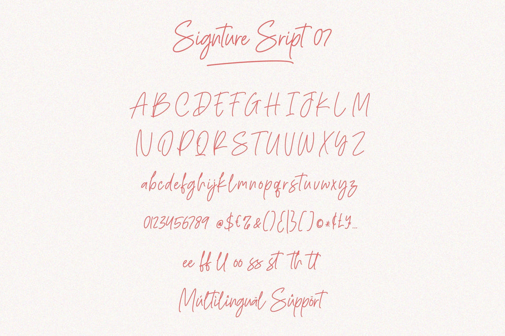 Font Bundle - Signature Script Family | So Fontsy
