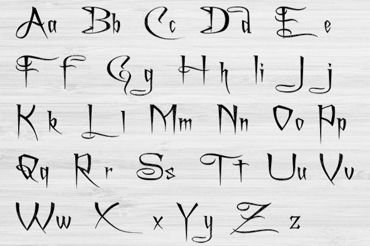 Fonts Svg Script Vine Digitial Download. Svg Font for Cricut and ...