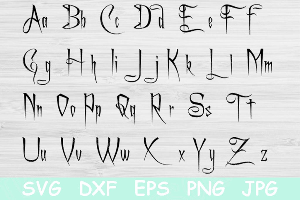 Fonts Svg Script Vine Digitial Download. Svg Font for Cricut and ...