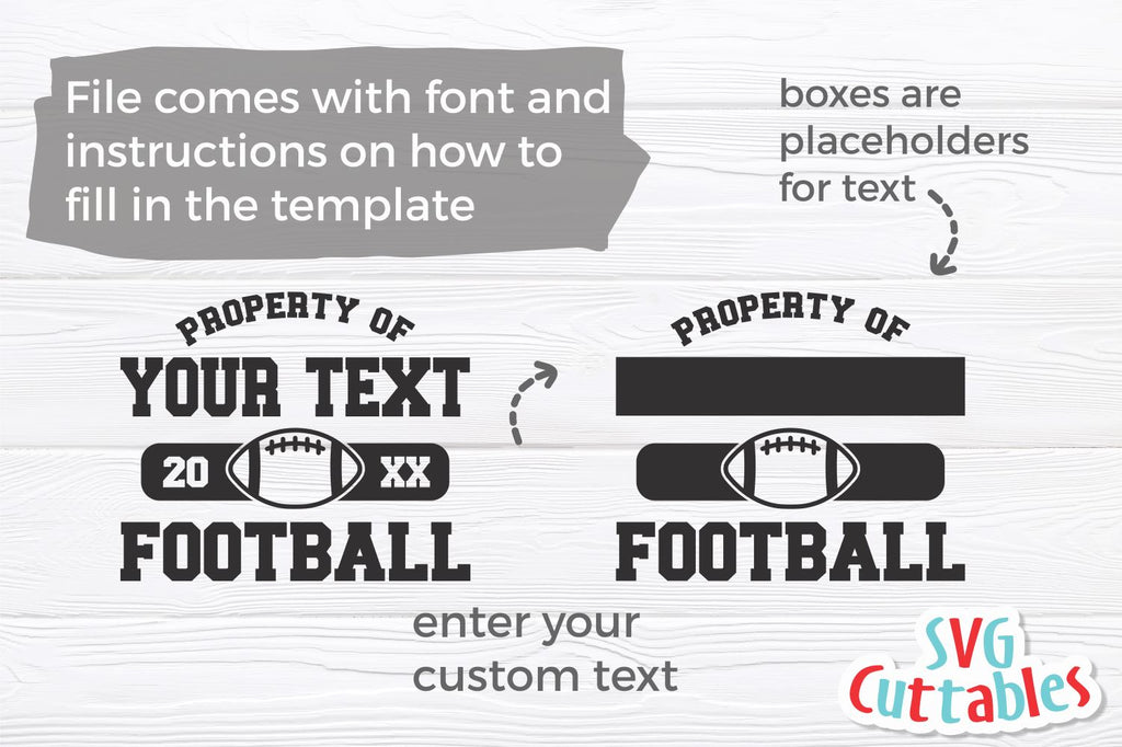 Football Cut File - Football Template 0058 - svg - eps - dxf - Footbal ...