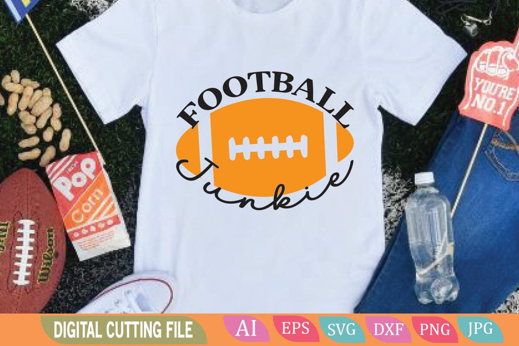 football junkie SVG - So Fontsy