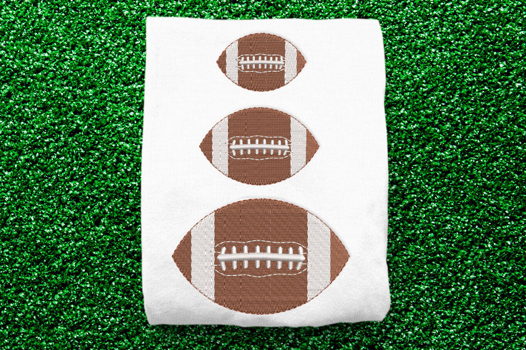 Football Mini Embroidery - So Fontsy