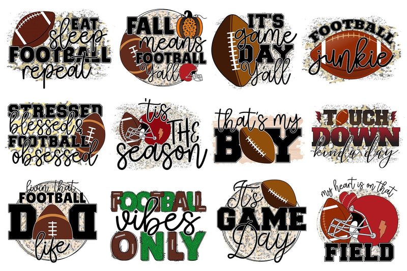Football Sublimation Bundle Vol.2 - So Fontsy
