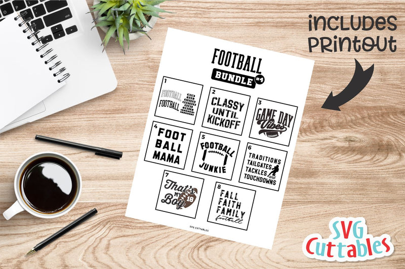 Football svg Bundle 4 - Football svg - dxf - eps - Football Cut File ...