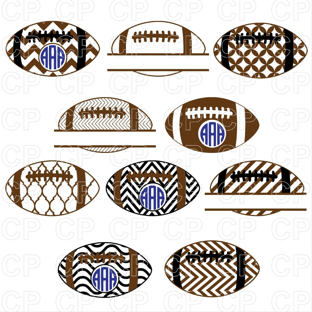 Football SVG Bundle - So Fontsy