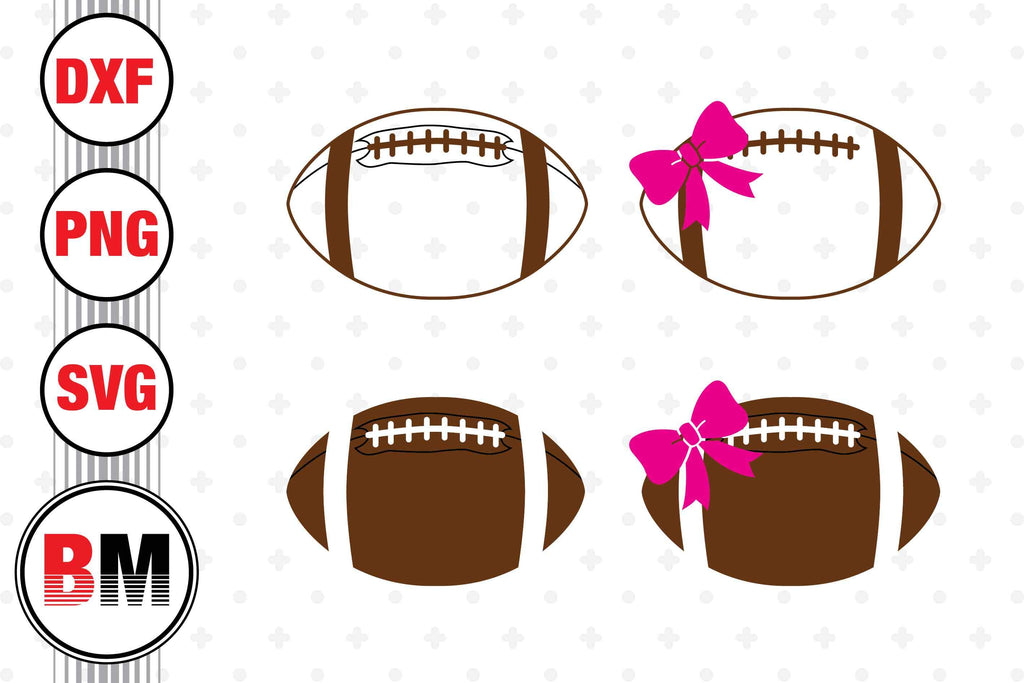 Football SVG, PNG, DXF Files - So Fontsy