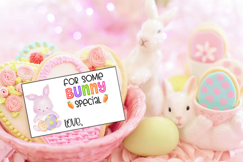For Some Bunny Special Easter Gift Tags I Easter Favor Label - So Fontsy