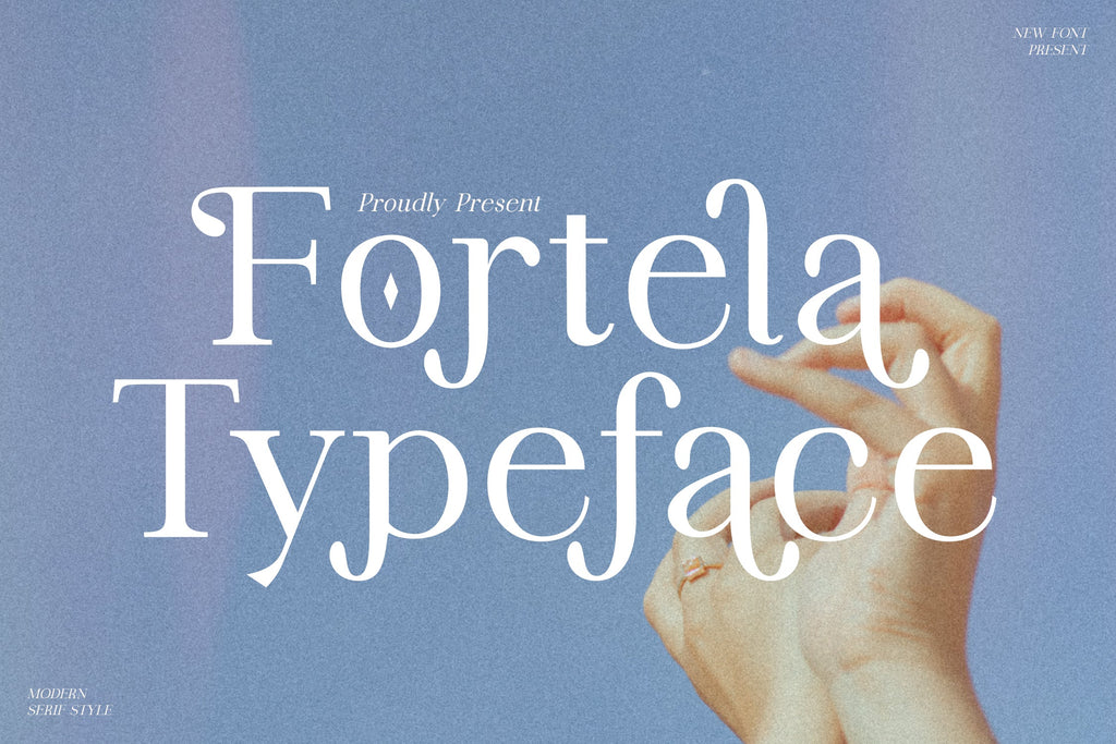 Fortela Typeface - So Fontsy