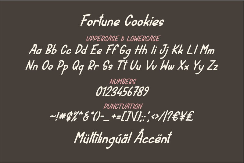 Fortune Cookies - So Fontsy