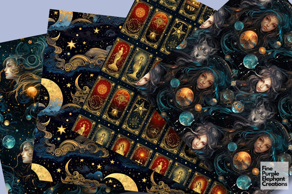 Fortune Teller | Magic Tarot Cards - So Fontsy