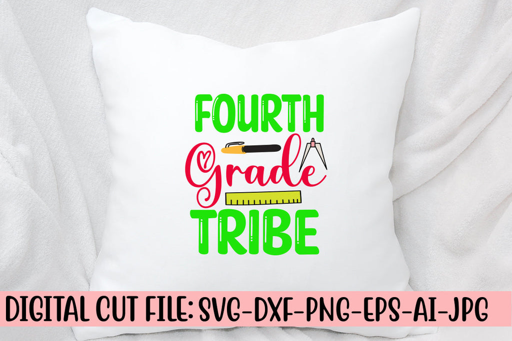 Fourth Grade Tribe Free SVG Cut File - So Fontsy