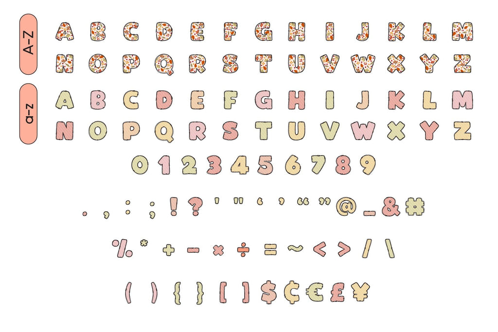 Fox Autumn Fonts - So Fontsy