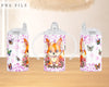 Fox Cub Sippy Cup Wrap, 12oz Sippy Cup Sublimation Design, Little Fox ...