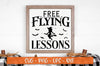 Free flying lessons Sign SVG - So Fontsy