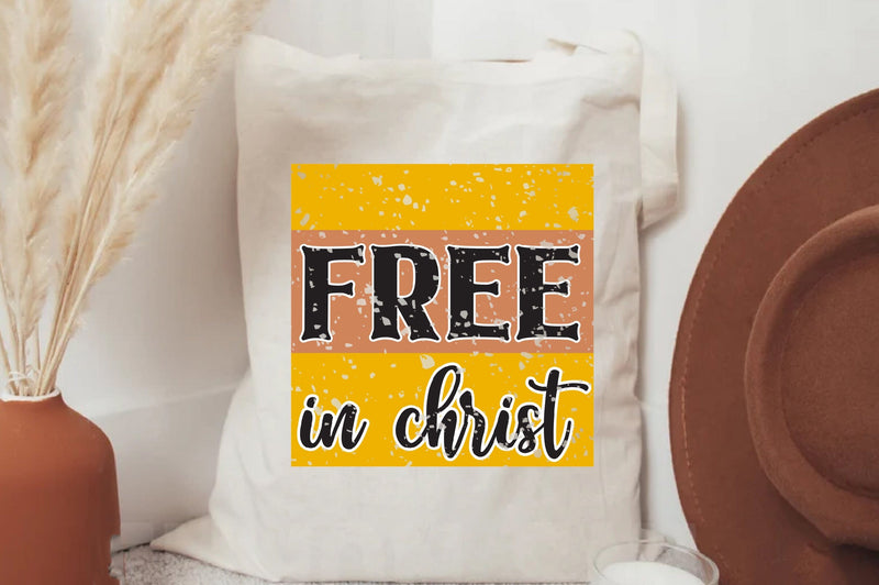 Free In Christ Christian Sublimation - So Fontsy