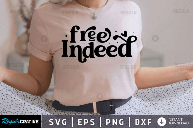 Free indeed SVG - So Fontsy