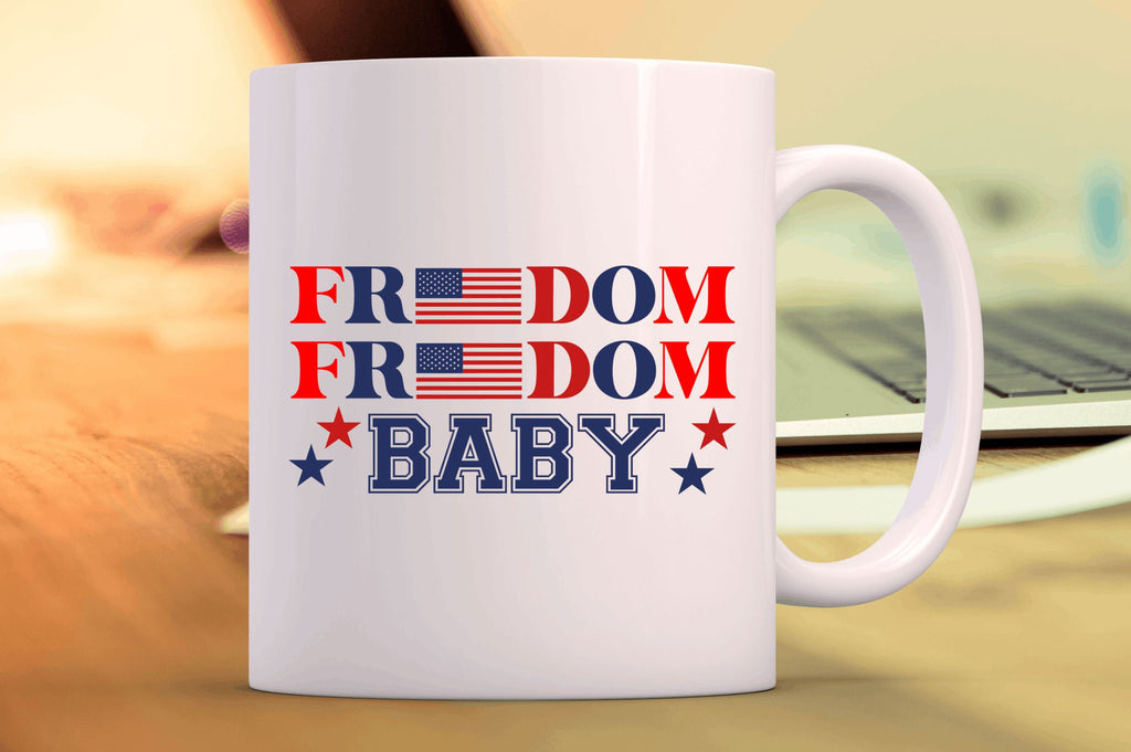 Freedom baby SVG - So Fontsy