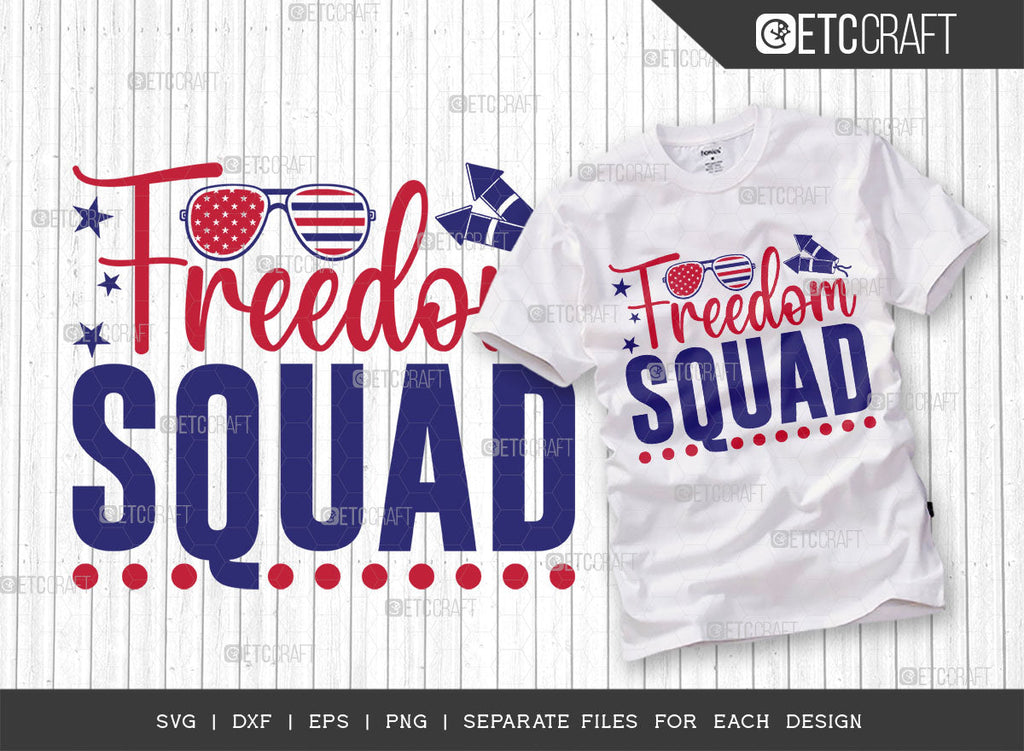 Freedom Squad SVG Bundle, National Freedom Day Svg, 1 February Svg ...