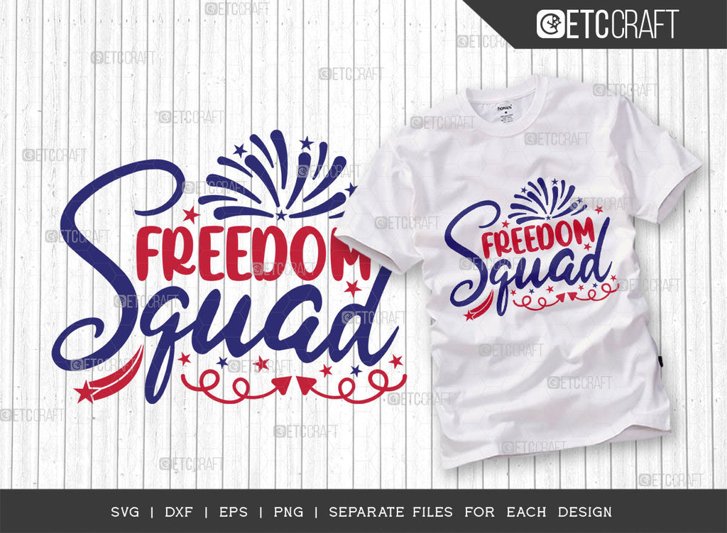 Freedom Squad SVG Cut File, National Freedom Day Svg, 1 February Svg ...