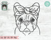 French Bulldog Bandana SVG Cut File - So Fontsy