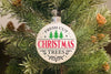 Fresh Cut Christmas Trees Round Sign SVG - So Fontsy