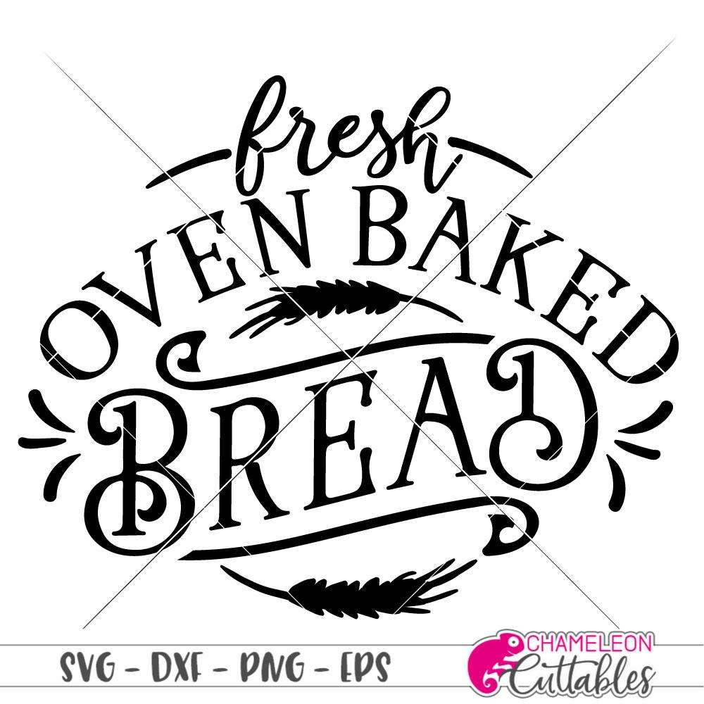 Fresh oven baked Bread - Vintage Farmhouse - canister design - kitchen ...