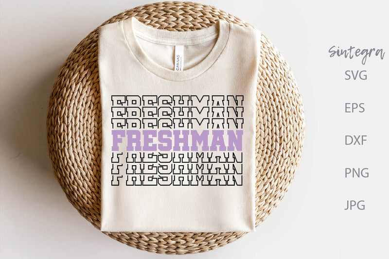 Freshman Class SVG Cut File Free For Commercial Use - So Fontsy