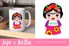 Frida Kahlo SVG - Baby Frida Kahlo Svg- Baby Frida SVG - Frieda Kahlo ...