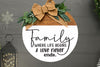 Friends and family round Sign Bundle - So Fontsy