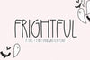 Frightful - Fun Handwritten Font - So Fontsy