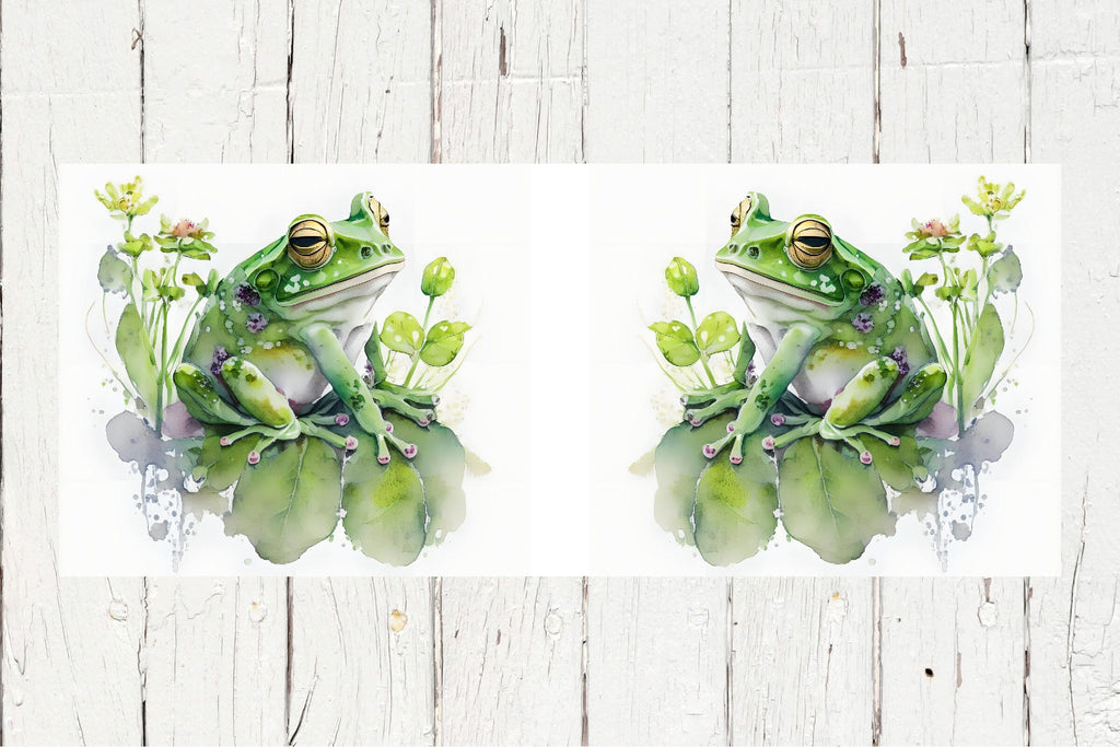 Frog Sublimation. Frog Mug Wrap. - So Fontsy