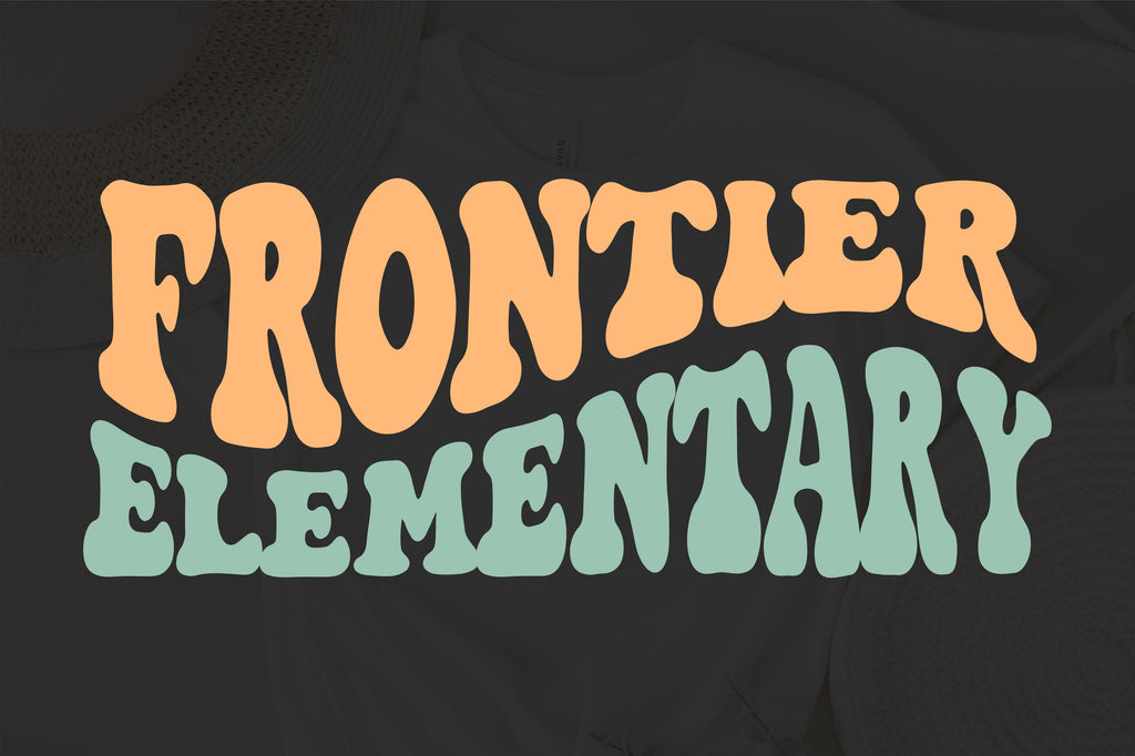 Frontier svg, wavy style svg, EPS PNG Cricut Instant Download - So Fontsy