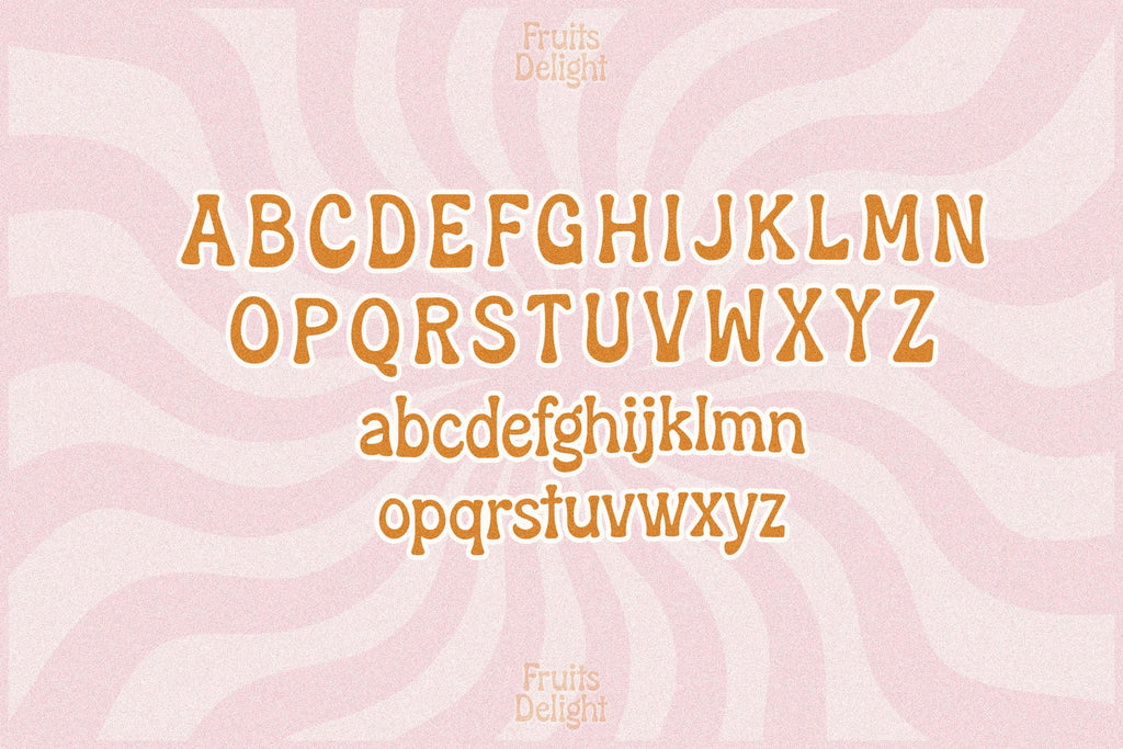 Fruits Delight Typeface - So Fontsy