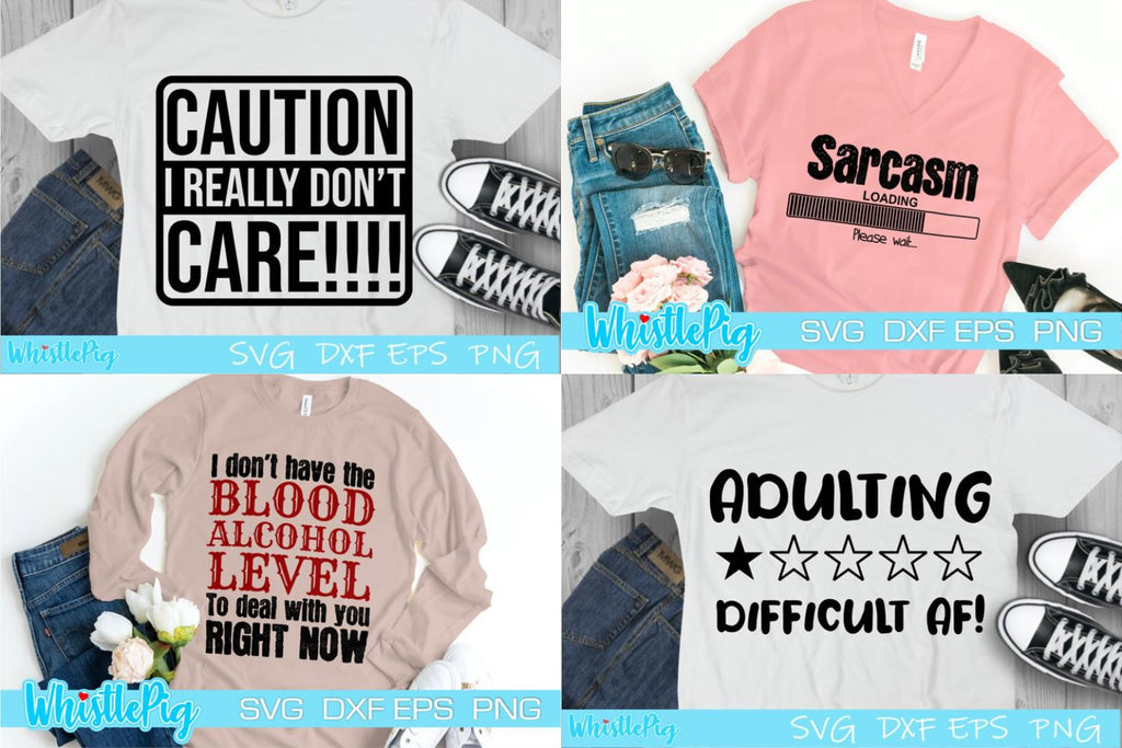 Funny Adult Svg Bundle Funny Sarcasm Svg Bundle Funny Svg Bundle 16 FI ...